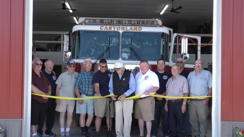 VIDEO: Castorland Officially Opens New Fire Hall with Ribbon-Cutting ...