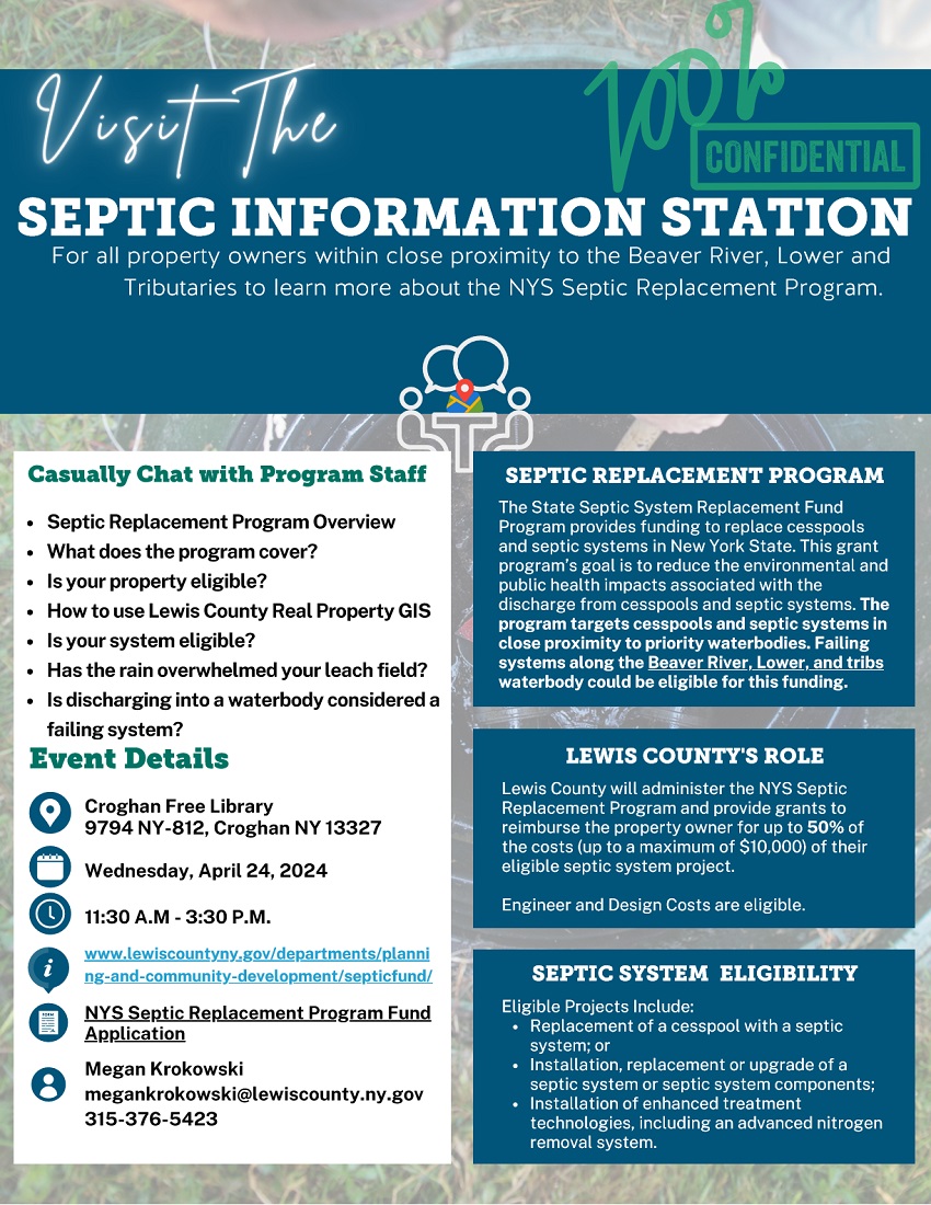 Information Session on NYS Septic Replacement Program for Property ...