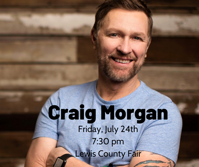 Country Music Star Craig Morgan Announced as Friday Night Concert at ...